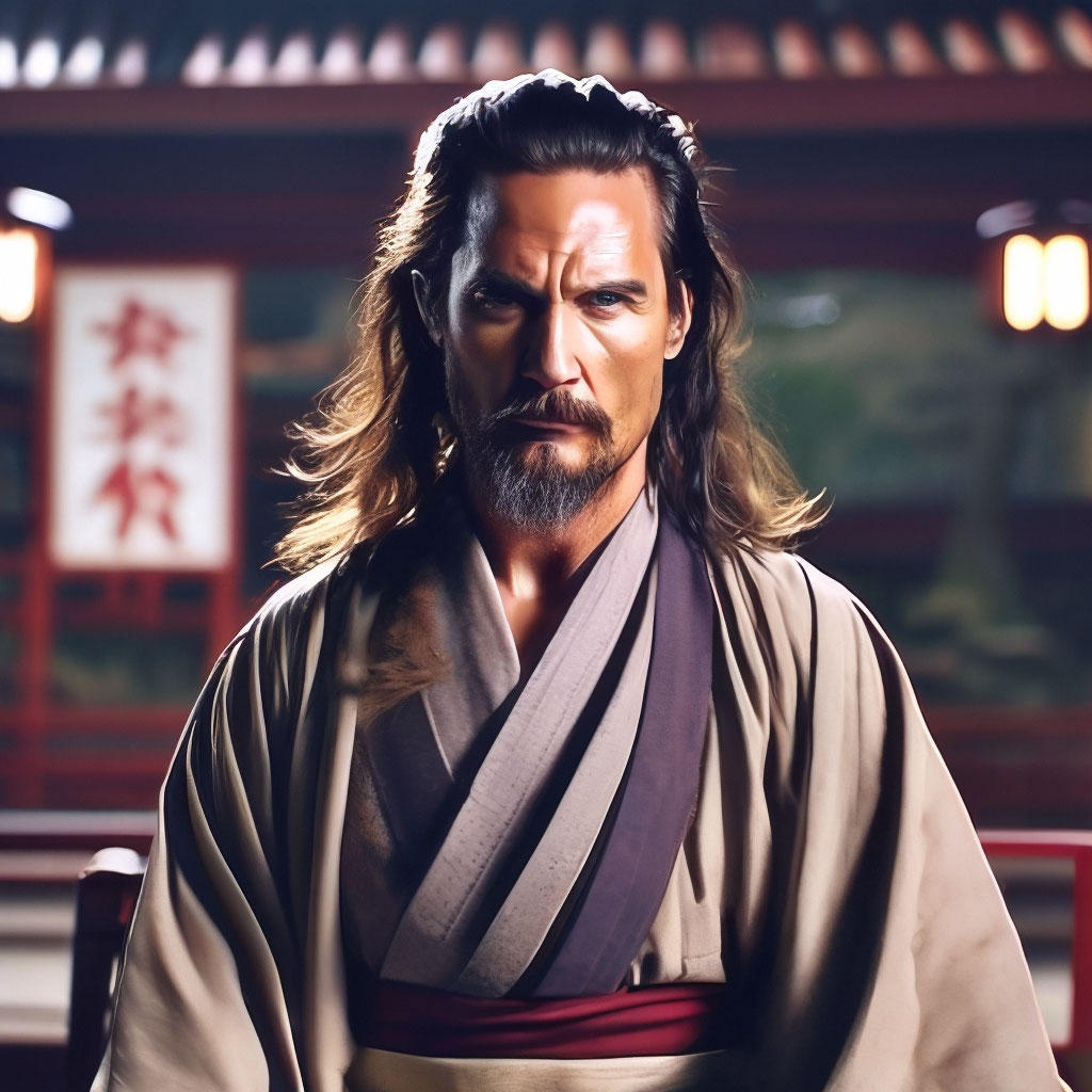 "Sad samurai Problems of the universe Caught McConaughey" — image ...