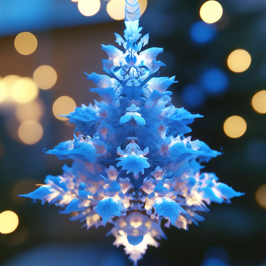 "#Search# through thin fabric, refraction of light, on a Christmas tree ...