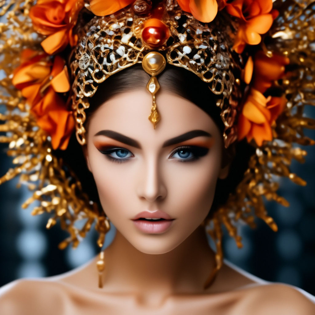 "🪅 Glamorous lady, professional photo for a glossy magazine, bright ...