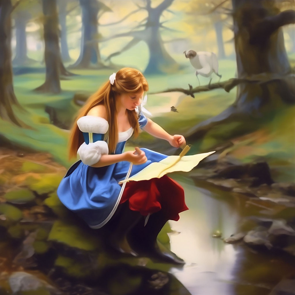 "I'm flipping back through our fairy tale, I lost the thread of the ...
