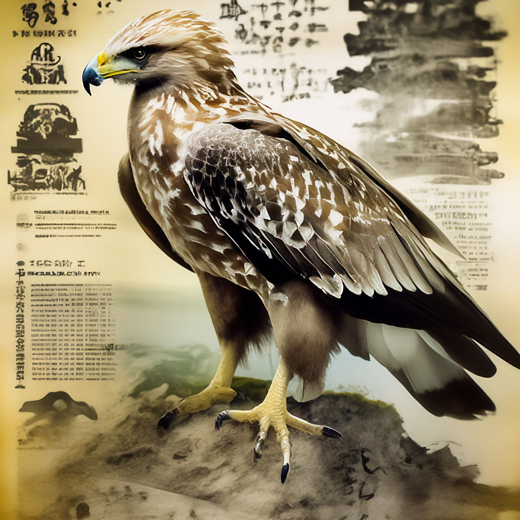 "The great legendary largest relict WHITE-shouldered EAGLE endemic+page ...