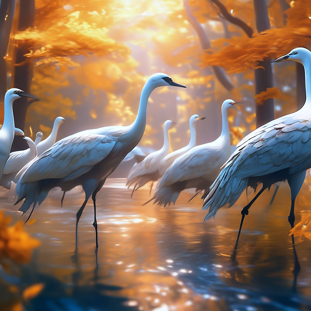 "September came in like a gentleman, Walking on silk carpets , a flock ...