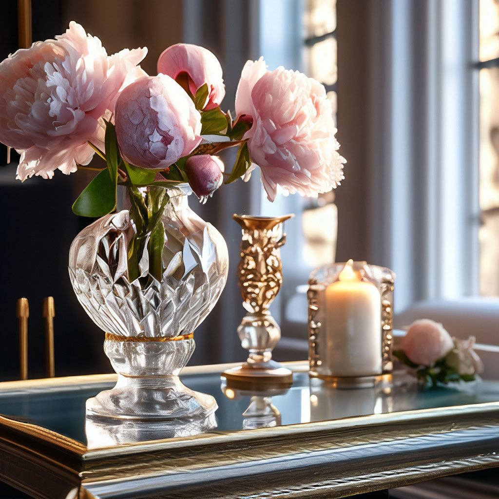 "Loft-style interior. console table, filigree. the clarity of every ...