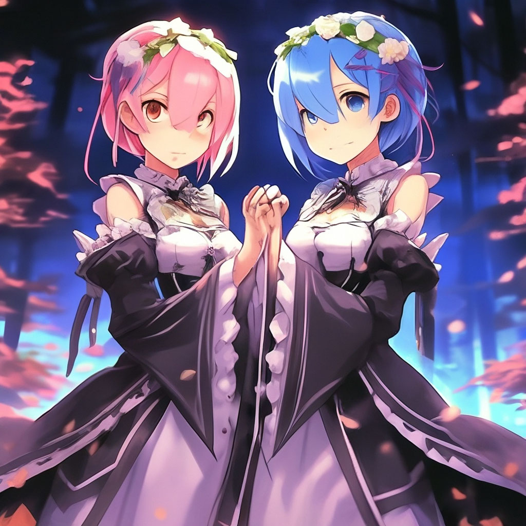 ""Realism and high quality in this illustration of the characters Rem ...