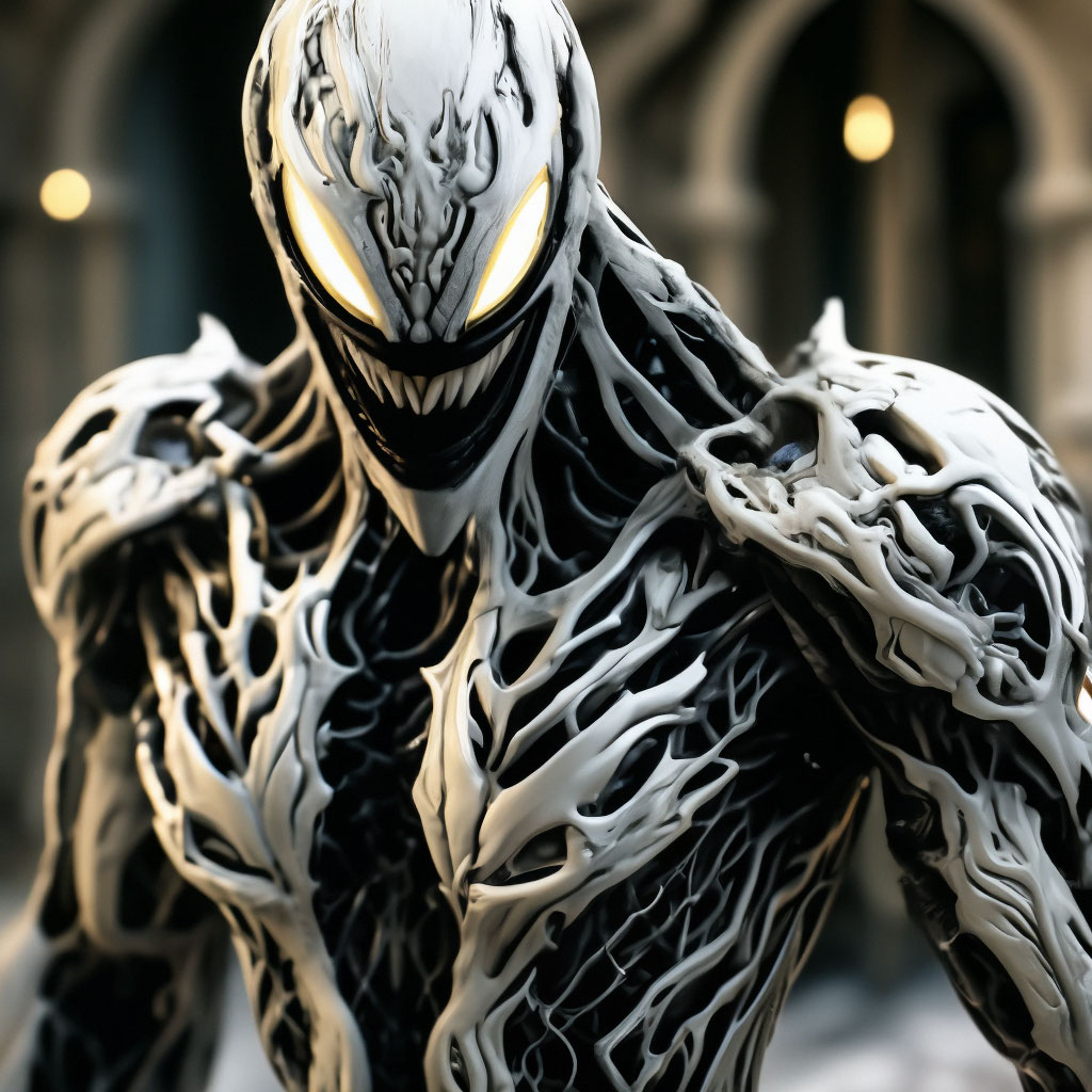 "Venom Armored Exoskeleton. Fractal. Hyperrealism. Fantasy, Realism ...