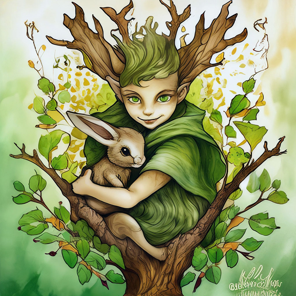 "The series "Russian fairy tales". A goblin from ancient Slavic legends ...