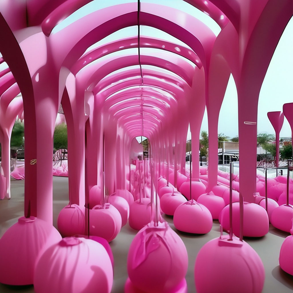 "September 22 – World Pink Day #pink" — image created in Shedevrum