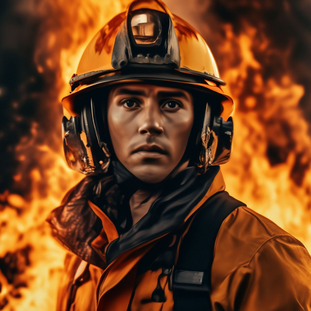 "Fireproof" — image created in Shedevrum