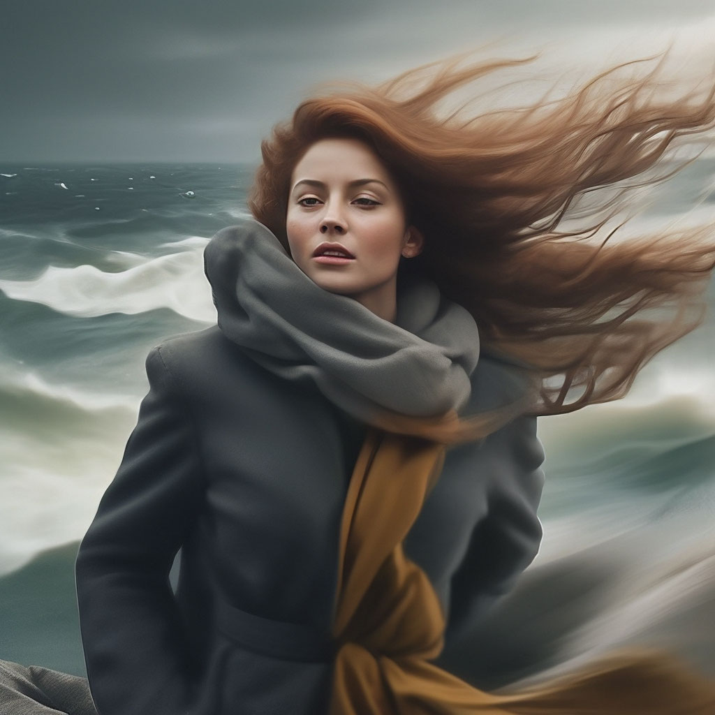 "Caught up in the wind of change, caught cold in the wind of goodbyes ...