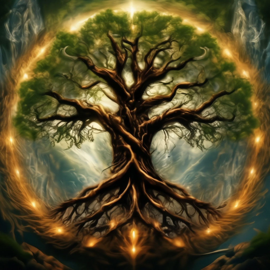 "Ancestral power, the tree of the genus, igdrassil, Slavs, the ...