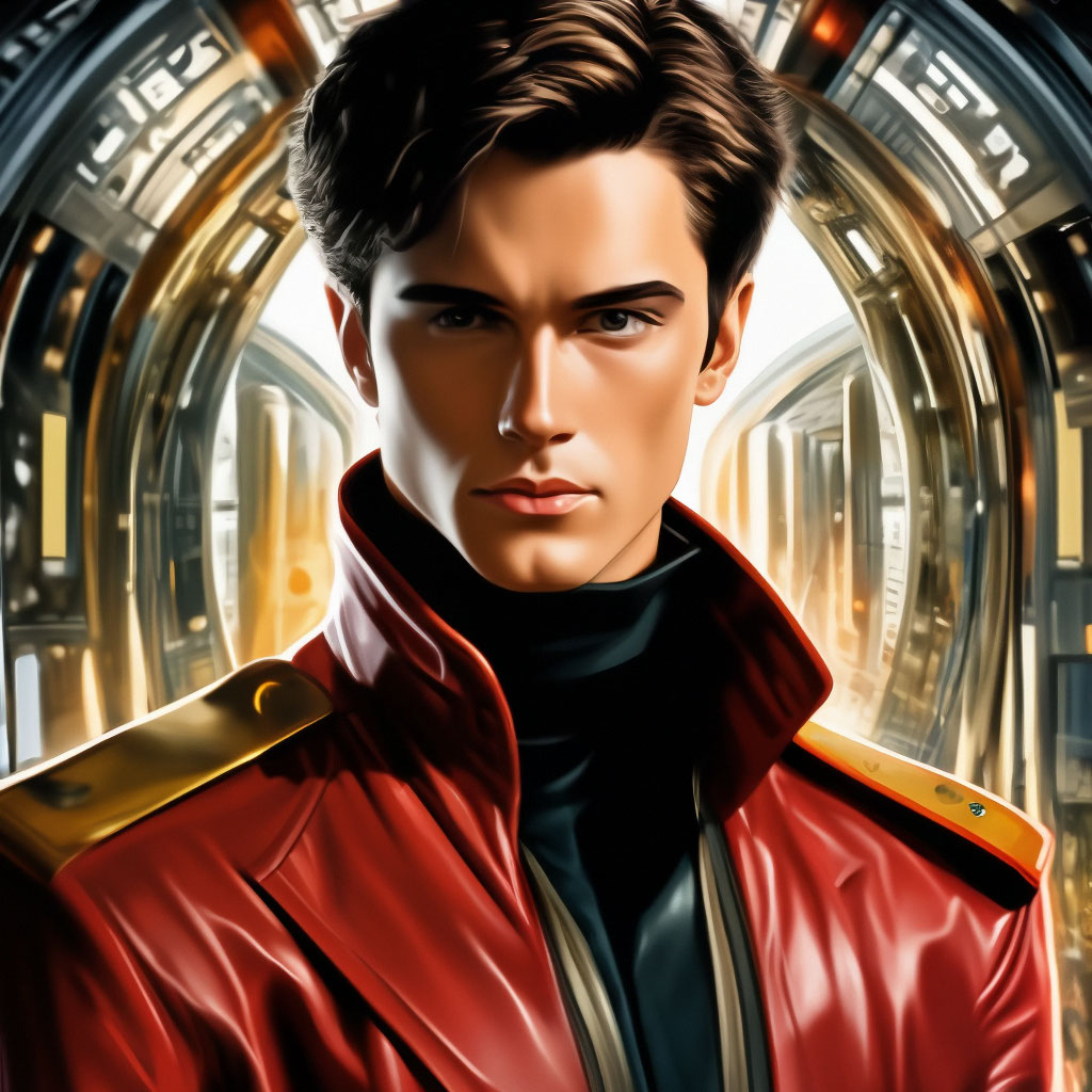 "Miles Vorkosigan" — image created in Shedevrum