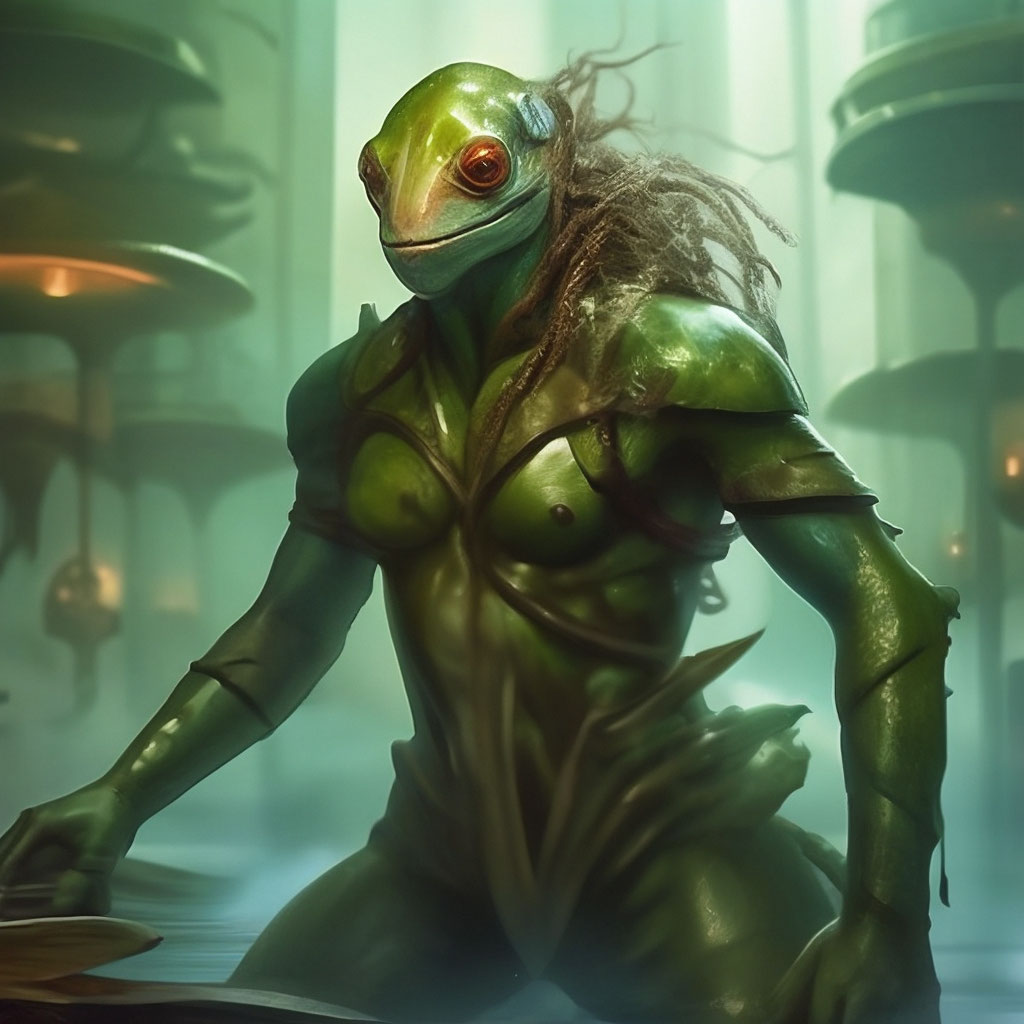 "Amphibian man based on the book by Alexander Klimai" — image created ...