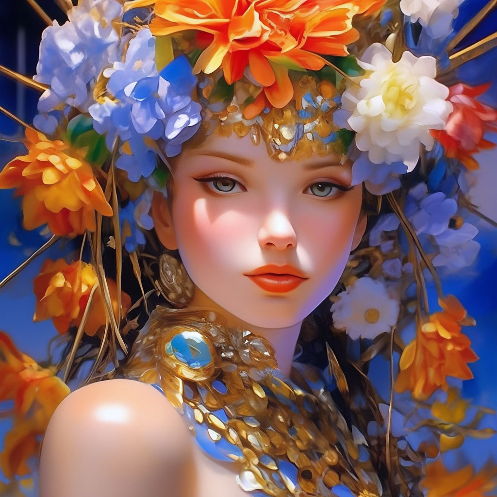 "The beautiful girl is gorgeous and beautiful hyperrealistic, over ...