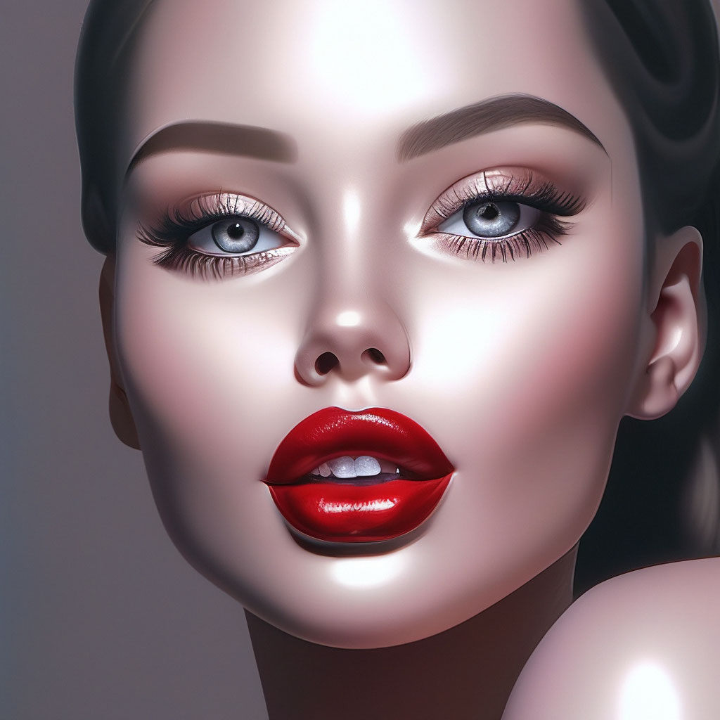 "Beautiful girl, beautiful face, beautiful eyes, clear contours, bright ...