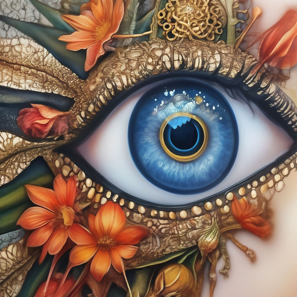 "Eyes are the mirror of the soul Detailed careful drawing, Watercolor ...