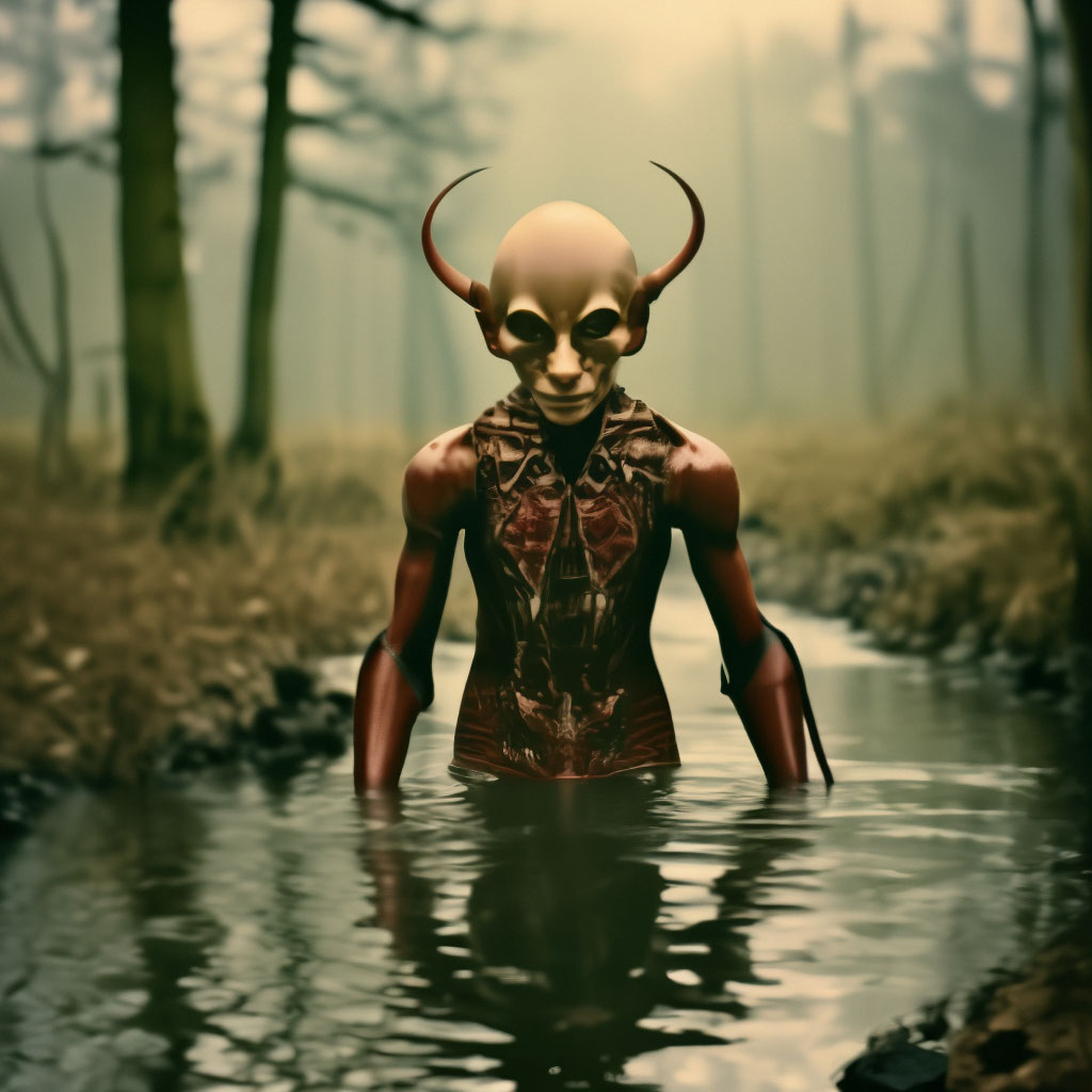 "A new race, mutant people..." — image created in Shedevrum