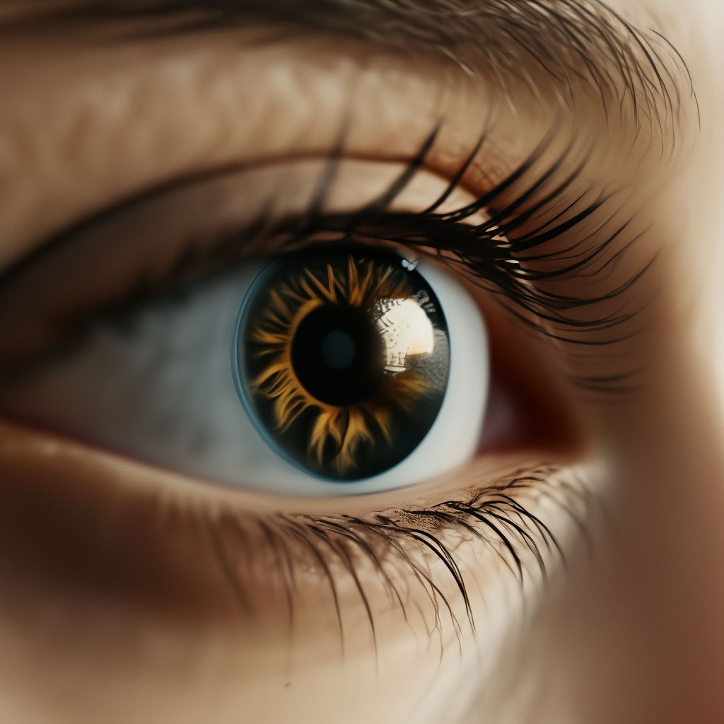 "Happiness is in the eyes. maximalism, clarity, hyper detail, high ...