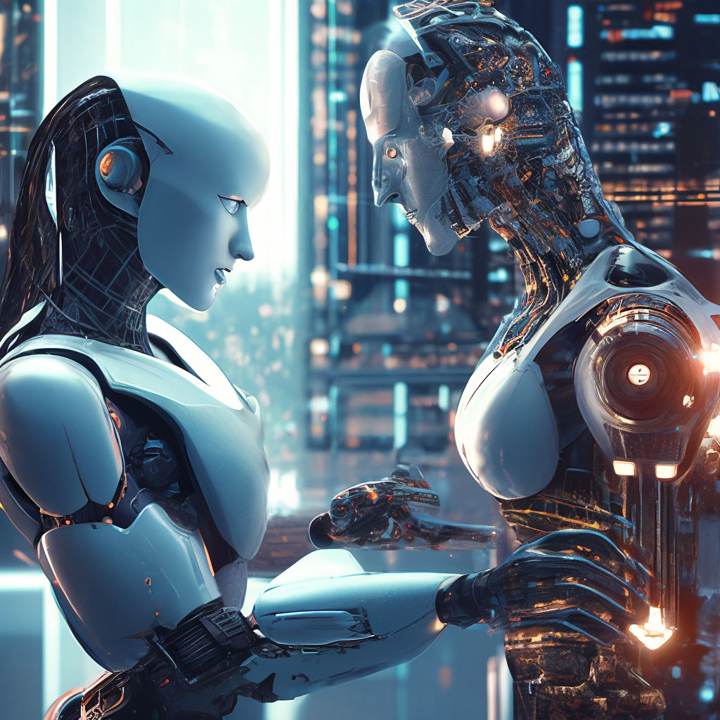"The world of artificial intelligence" — image created in Shedevrum