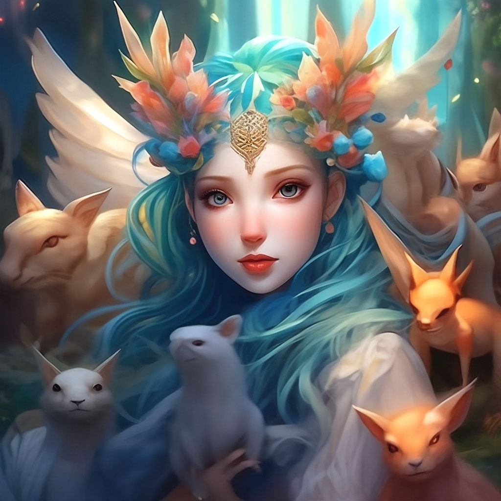 "Beautiful magical fairy-tale creatures , drawing details, real ...