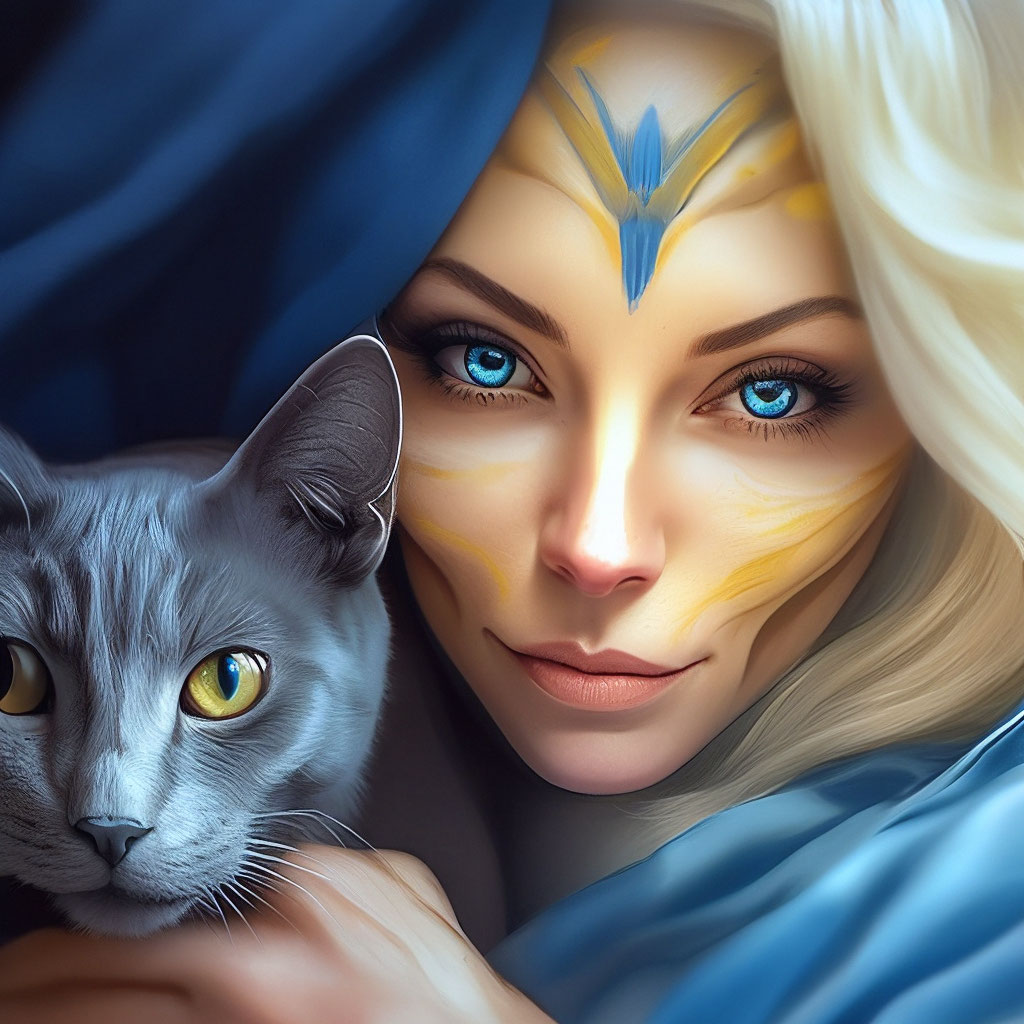 "Catwoman, werewolf, chimera. Half a woman is combined with half a cat ...