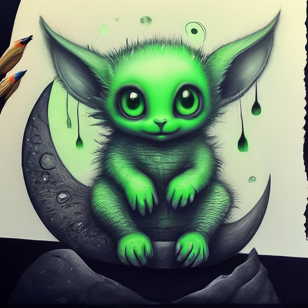 "Sketch sketch,sketch of a drawing on a black background, a small ...
