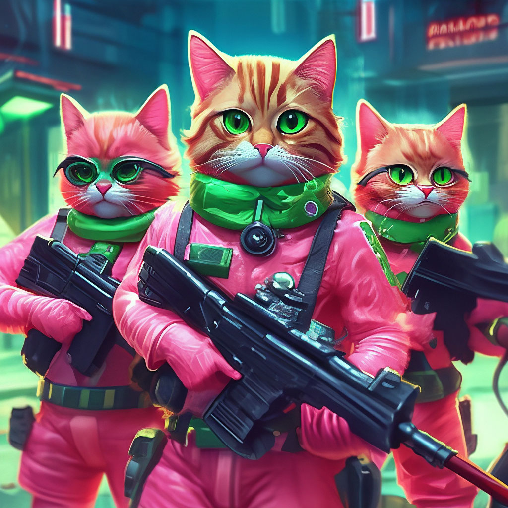 "Counter Strike cats! Combat anthropomorphic special forces of cats in ...