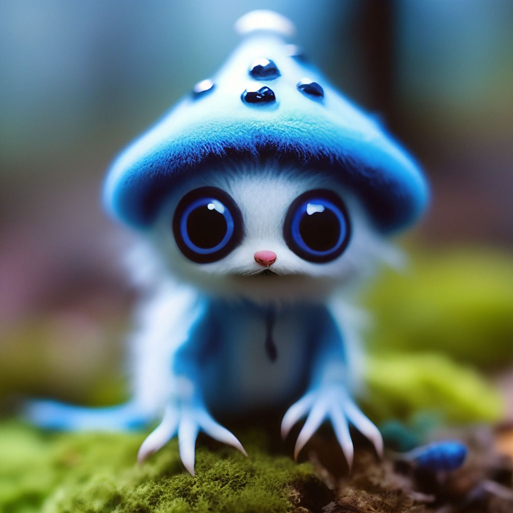 "Shailushay is a small blue creature that is covered with short down ...