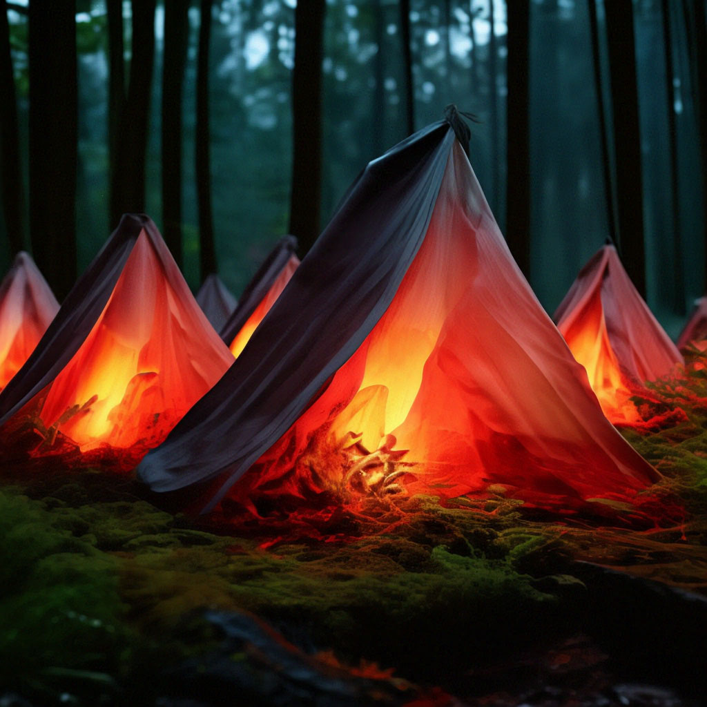 "Aloid brine coops in the nudar of the undergrowth, the radom sheets ...