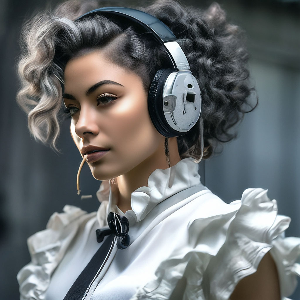 "Realism.professional photo.beautiful woman 'short lush slightly ...
