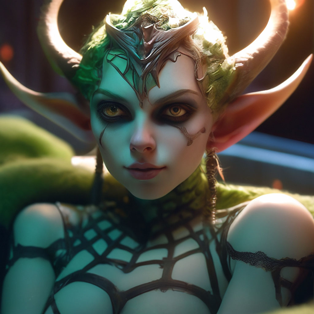 "Step back. Pulse plasma. A young ogre-gremlin elf. beautiful eyes ...