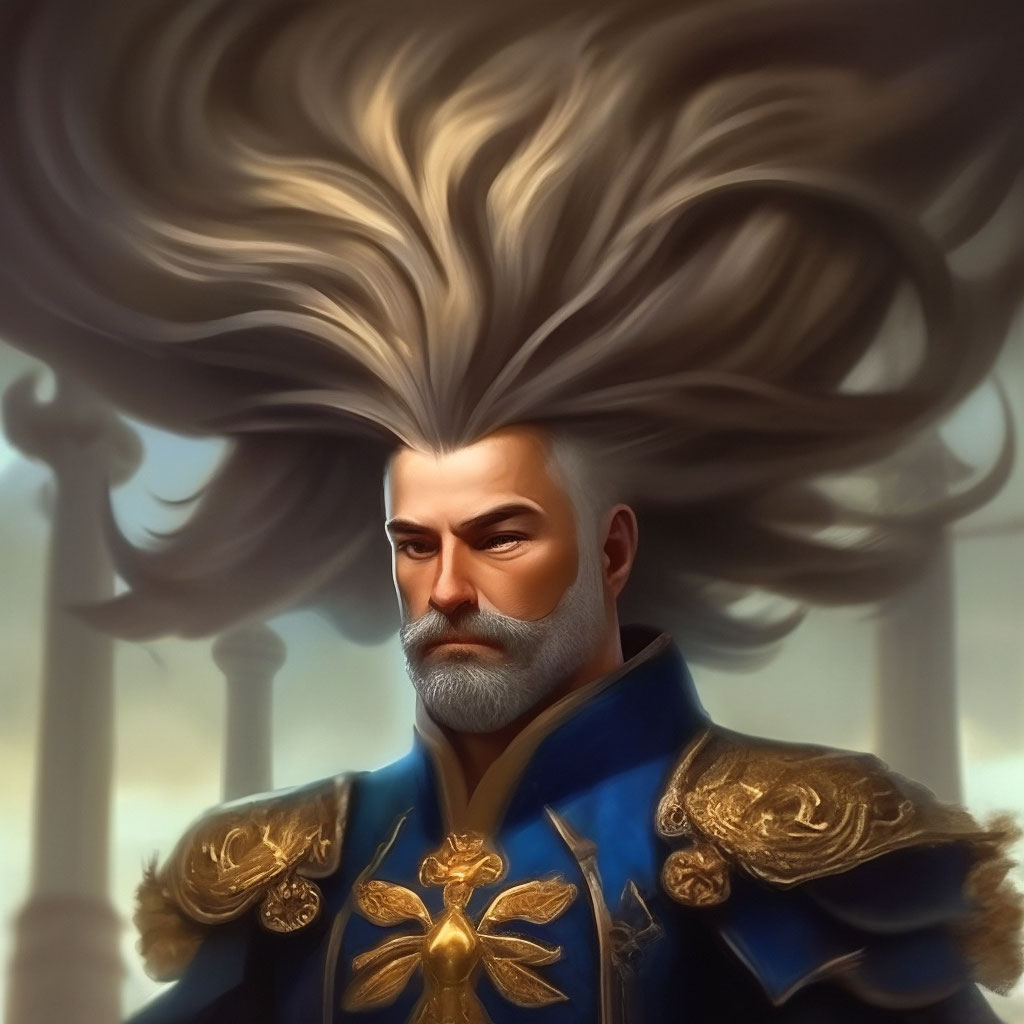 "Hair can do anything. Especially if this is the head of the ...
