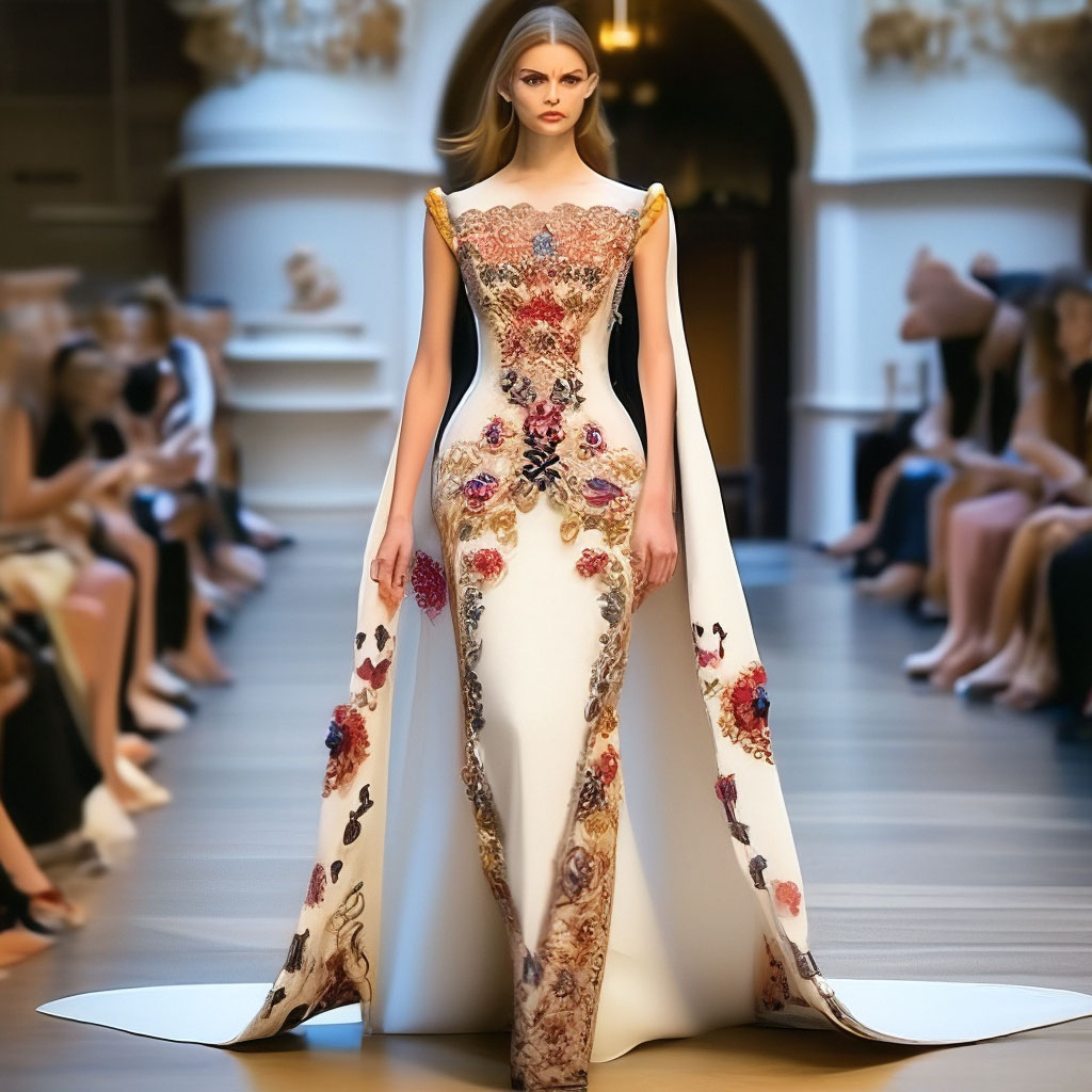 "The most beautiful costumes are a couturier's catwalk sheath dress ...