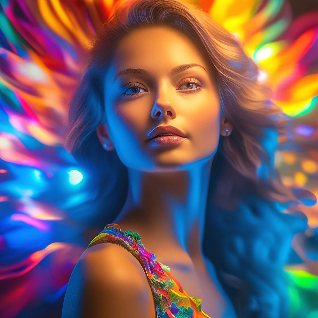"I got it, bright colors, the whole palette of colors, bright lighting ...