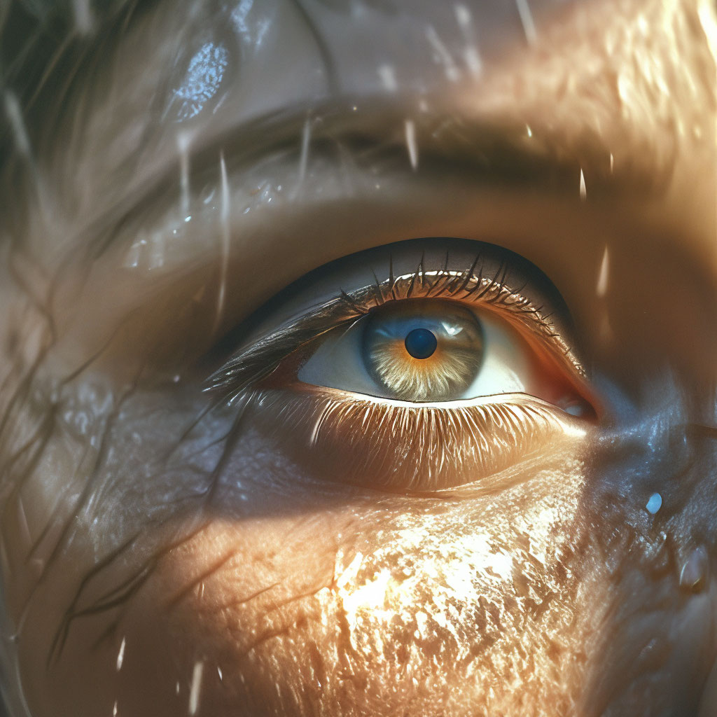 "Hyperrealism is beautiful, peace and love, romance,lots of sunshine ...