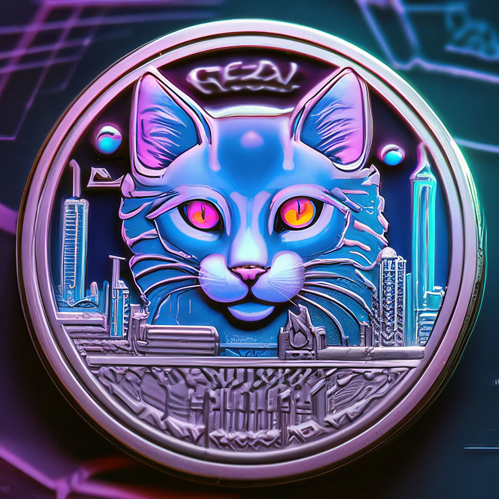 "LisaAlice is an epic Collectible cyberpunk coin in the cyberpunk style ...
