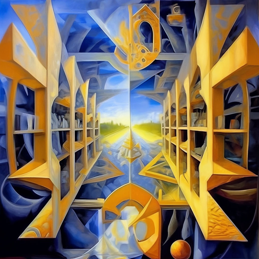 "Fractal, geometry, double perspective, the poet of the 19th century ...