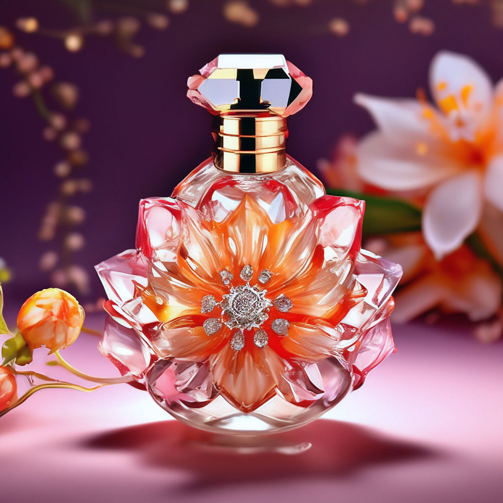 "Oriental floral fragrance with notes of mandarin, peach, red radiant ...