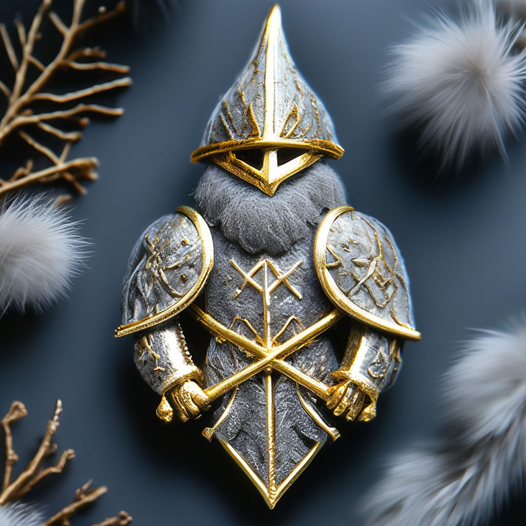 "🌷🌷🌷 hypermile multi-stylized polymer brooch in the form of a snowman ...