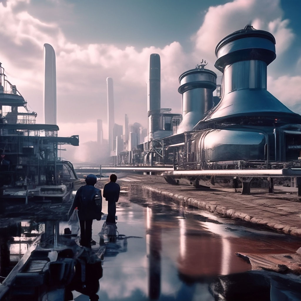 "The technological Soviet Utopia: More workers and small parts, Giant ...