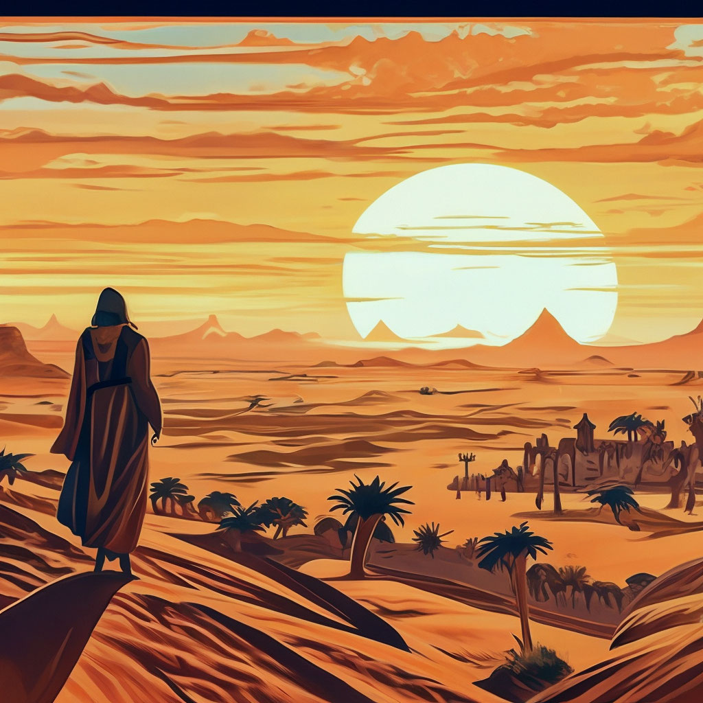 "Documentary illustrations of the traveler. Fantasy in the style of a ...