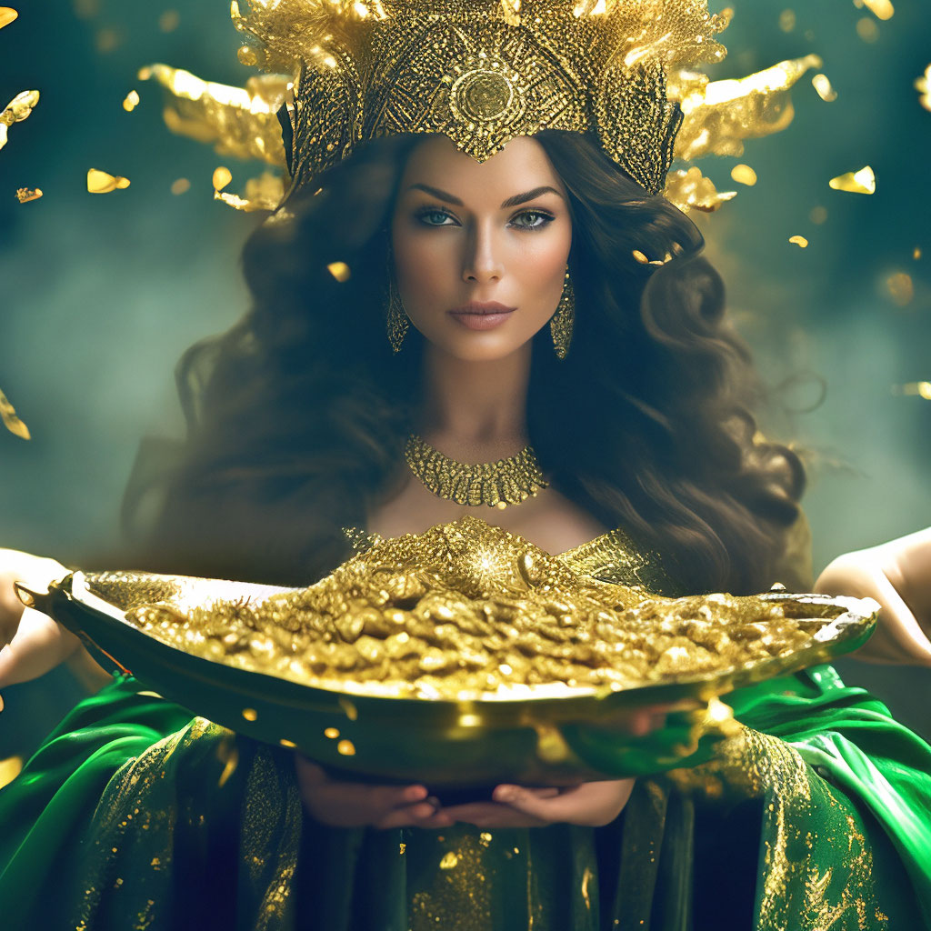 "His Majesty the Beautiful Lady Fortune in all her Splendor In her ...