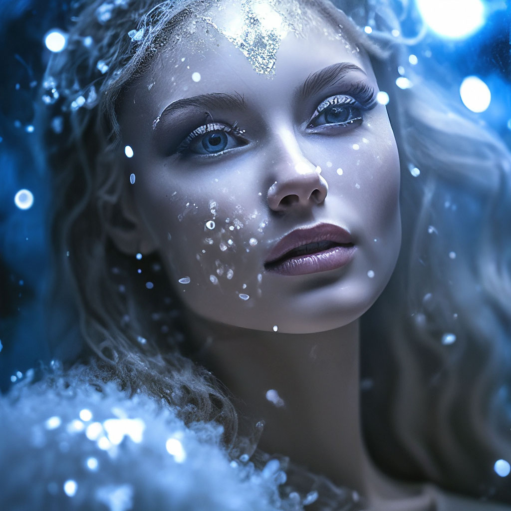 "Hyperrealism, beautiful, spectacular, hyper-detail, mysticism, white ...