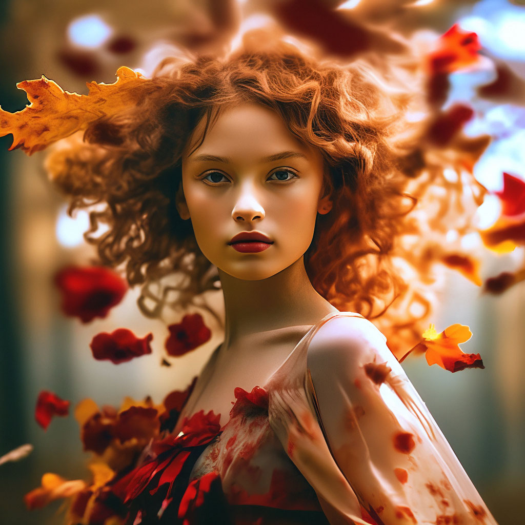 "🕷JK🕷the girl is the personification of autumn, expressive eyes ...