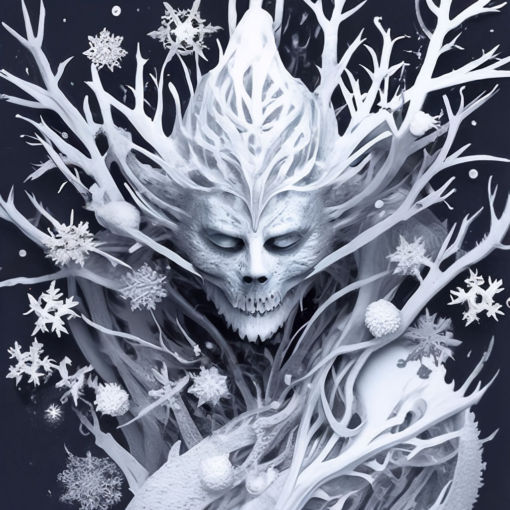 "Illustration vector graphics, grotesque, horror, mathematical gray ...