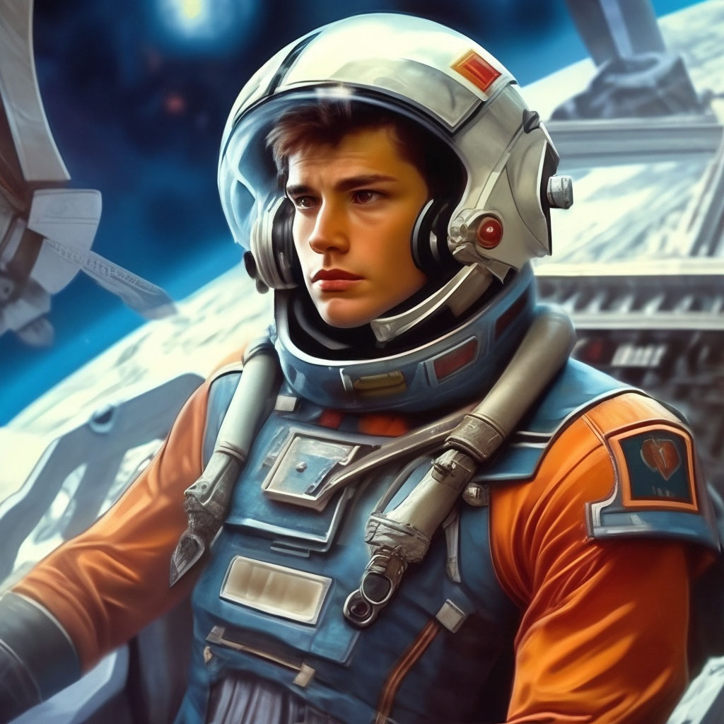"Space opera, retro futurism, science fiction, star trek, USSR, male ...