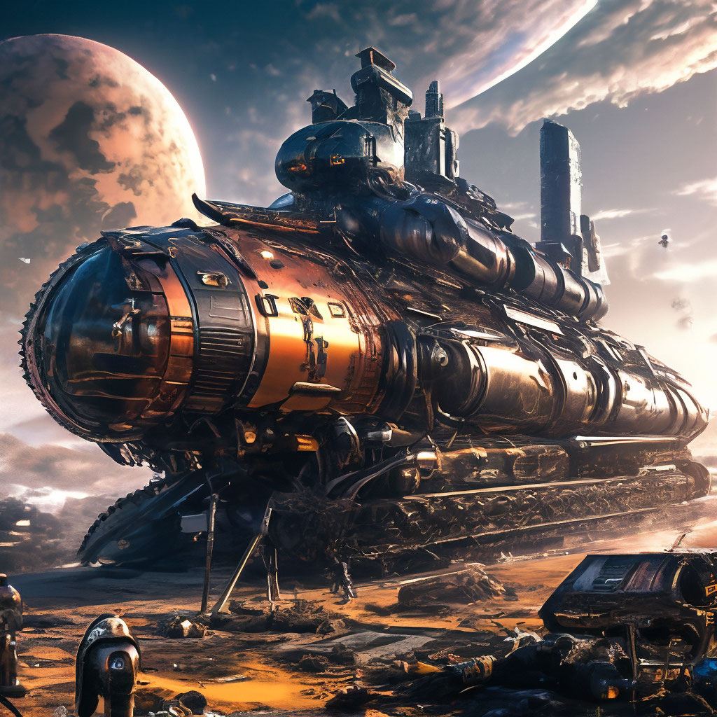 "Apocalypse Storm of the planet Industrial post-apocalypse Dieselpunk ...