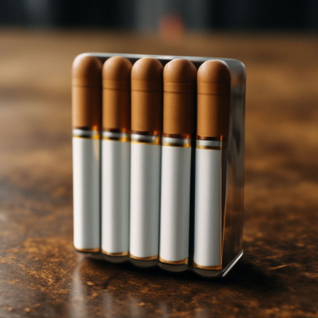 "Java 100 cigarettes, realistic" — image created in Shedevrum