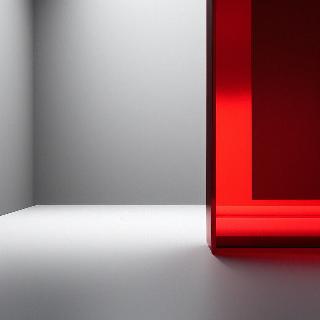 "Draw a background, a light gray rectangle with red blurred streaks ...