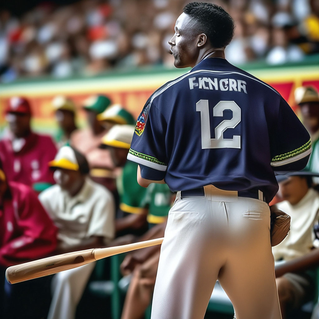 "The life of great people, a great African baseball player, stands at ...