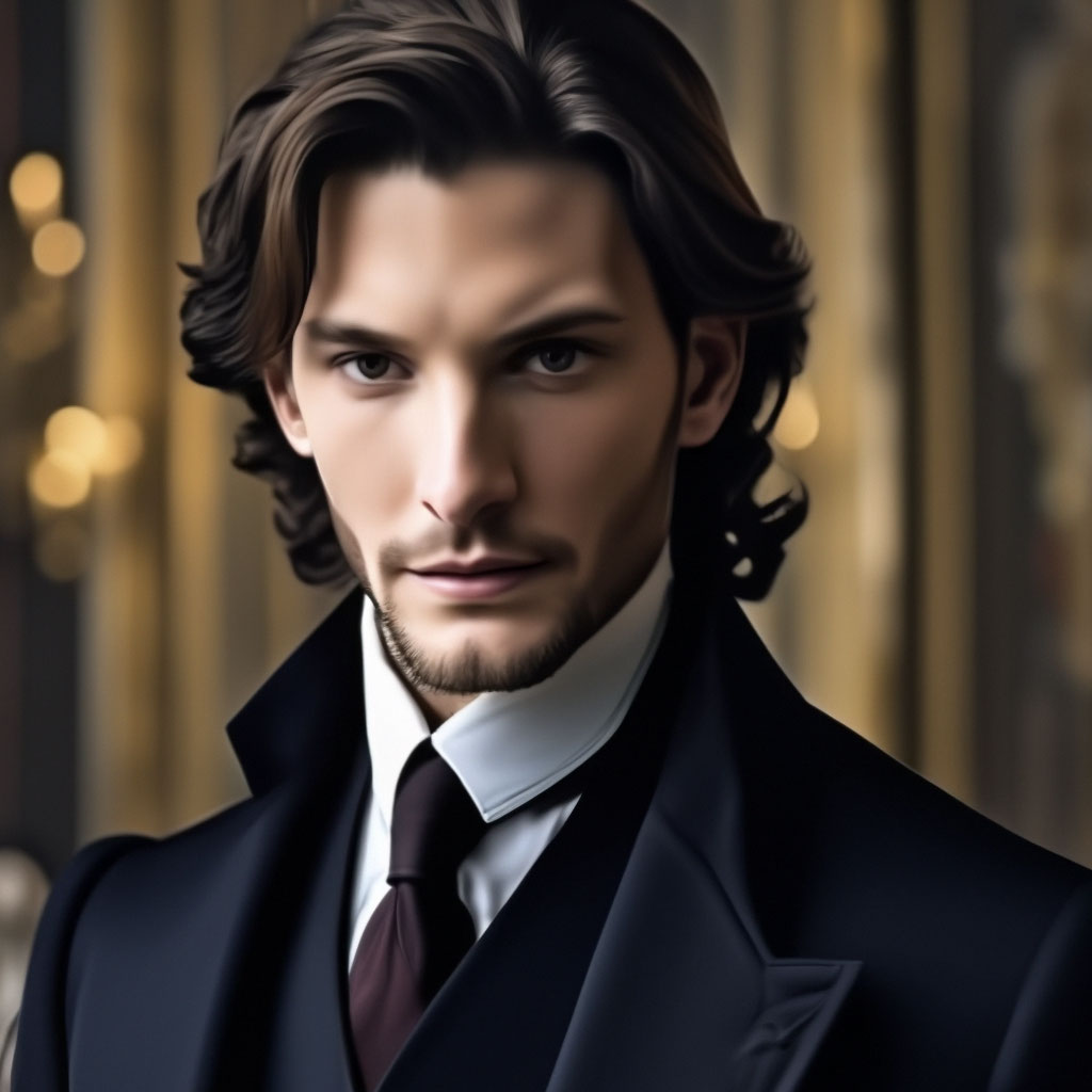 "Beautiful elegant BenBarns as the seductive Dorian Gray" — image ...
